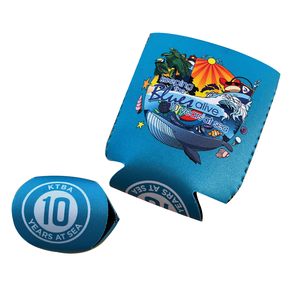 10 Years at Sea Koozie – Keeping The Blues Alive Foundation